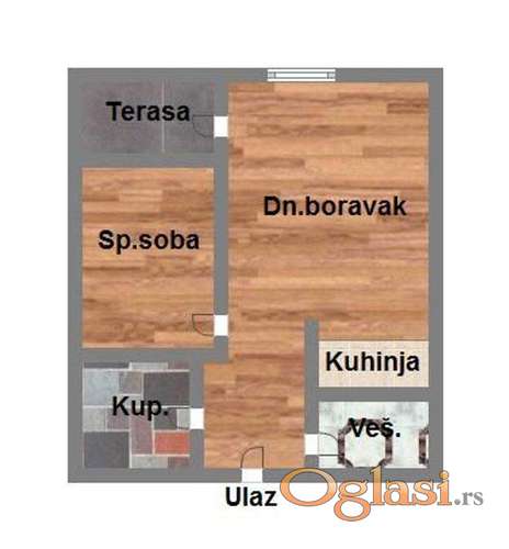 Odlična izgradnja na Podbari -46m2