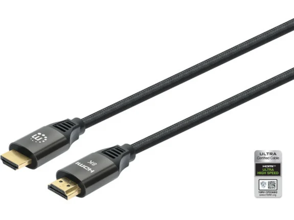 Manhattan Kabl 355957 HDMI M/M 8K/60Hz/48G/3m