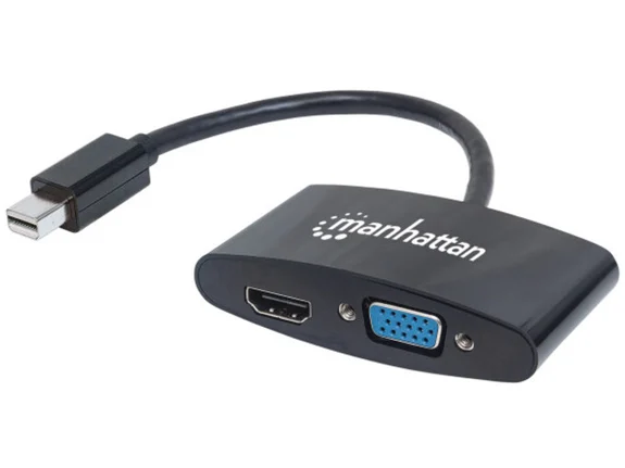 Manhattan Adapter 152709 Mini DisplayPort/M - HDMI/VGA F