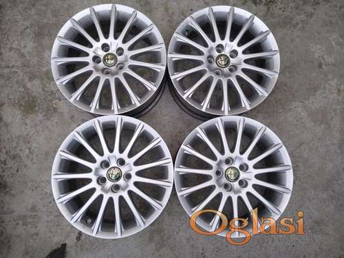 Alu felne Alfa Romeo 147 156 GT 5x98 R16 Cena 150e