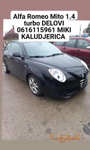 Alfa Romeo Mito kompletan auto za delove