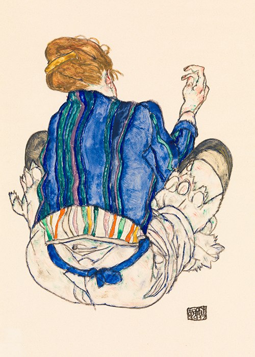 Seated Woman, Back View (1917)