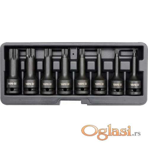 Set SPLINE udarnih ključeva M5-M18