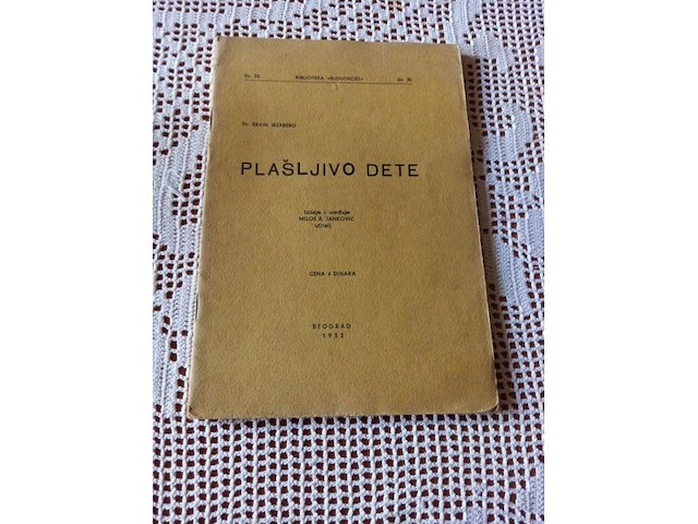 Plašljivo dete,Ervin Wexberg,1932