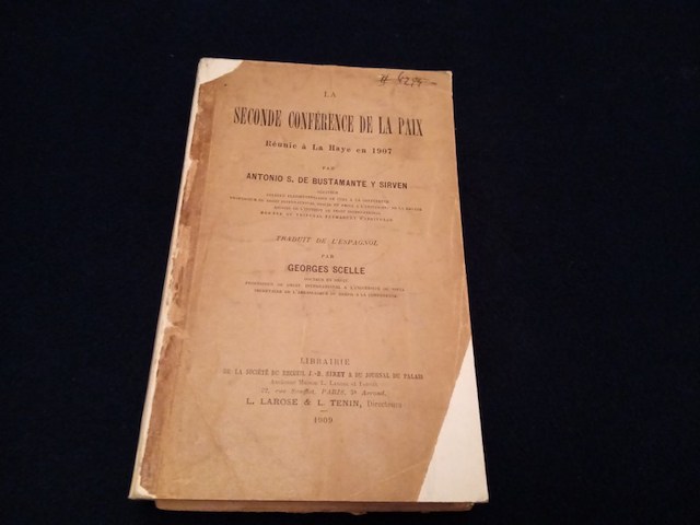 La seconde conference de la paix,1909