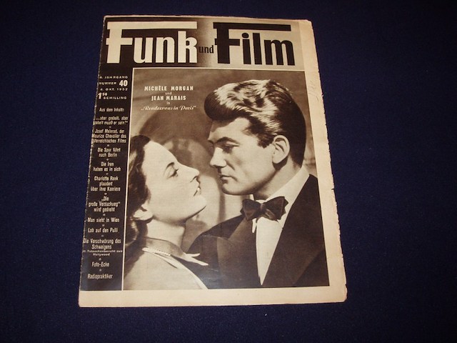 Funk und film,br.40,1952,austrijski časopis