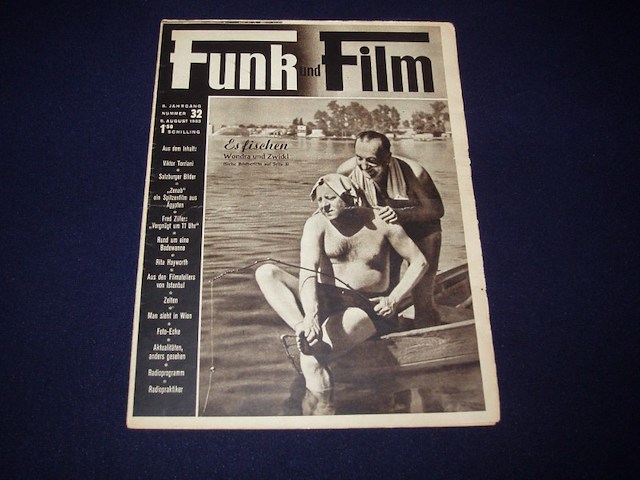 Funk und film,br.3632,1952,austrijski časopis