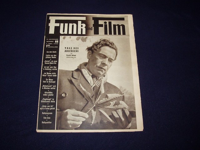 Funk und film,br.44,1952,austrijski časopis