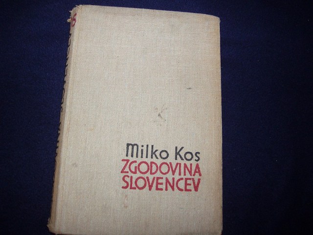 Zgodovina Slovencev,Mirko Kos,1955