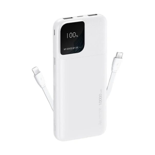 REMAX Power Bank Rellaen Series RPP-657 brzo punjenje 10000mAh 2.4A, bela