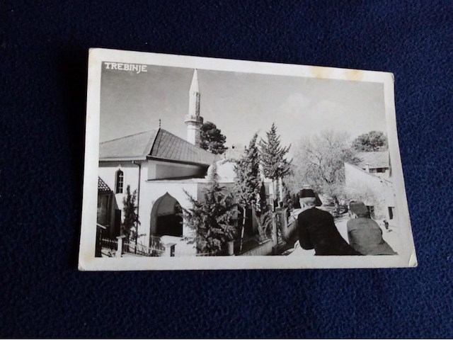 Trebinje,cb razglednica,Kraljevina,putovala 1946.