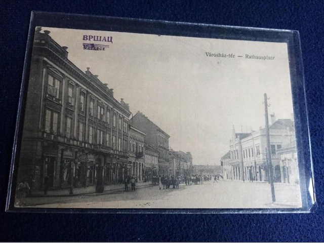 Vrsac,Gradska vecnica,Madjarsko izdanje,putovala 1920.