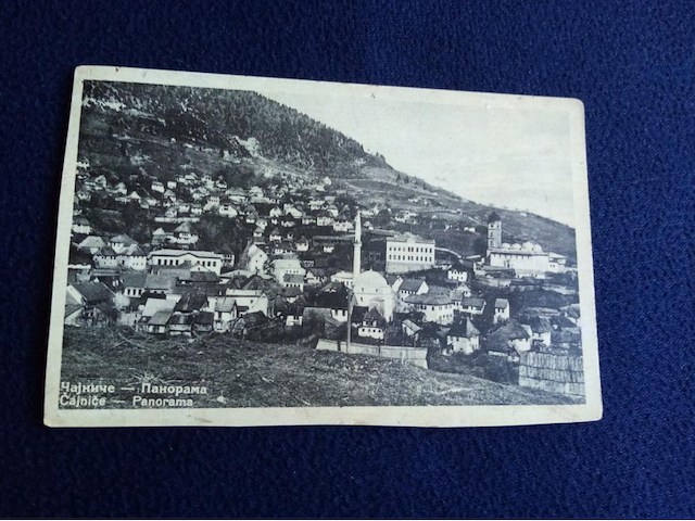 Cajnice,panorama,RS,BiH,putovala 1939.