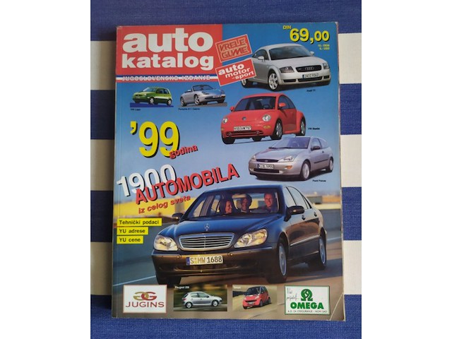 Auto katalog / modeli 1999