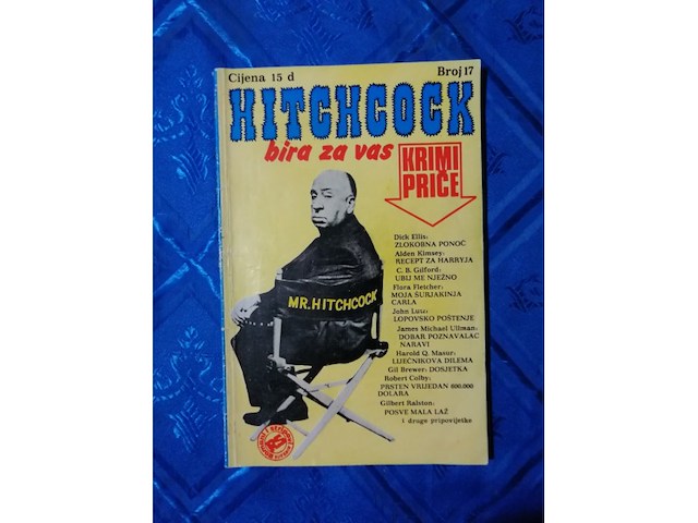 HITCHCOCK BIRA ZA VAS KRIMI PRIČE BROJ 17