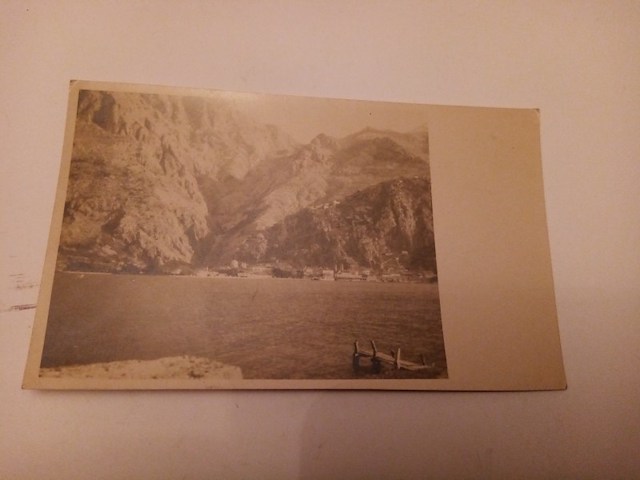 Kotor,predratna fotografija/razglednica,oko 1930,čista.