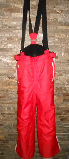 Ski pantalone crvene vel. 14-15