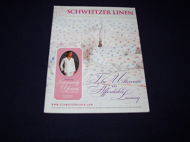 Schweitzer Linen,prodajni katalog,USA.