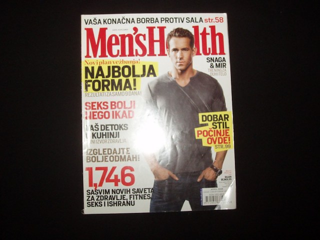 Men`s Health, April  2009