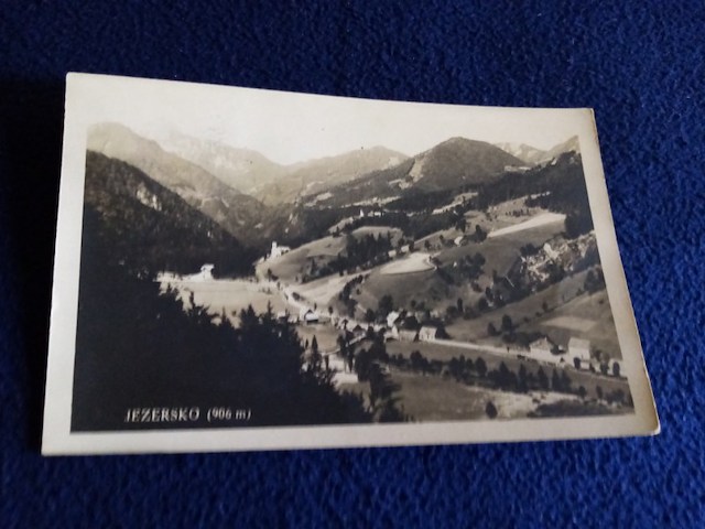 Jezersko,Slovenija,1937,putovala.