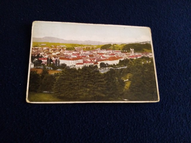 Celje,Slovenija,panorama,1930,putovala.