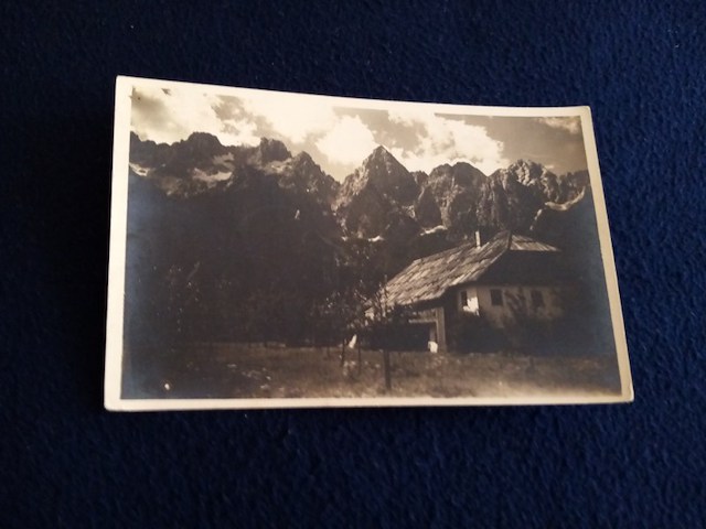 Martuljek,Julijske Alpe,1928,putovala.