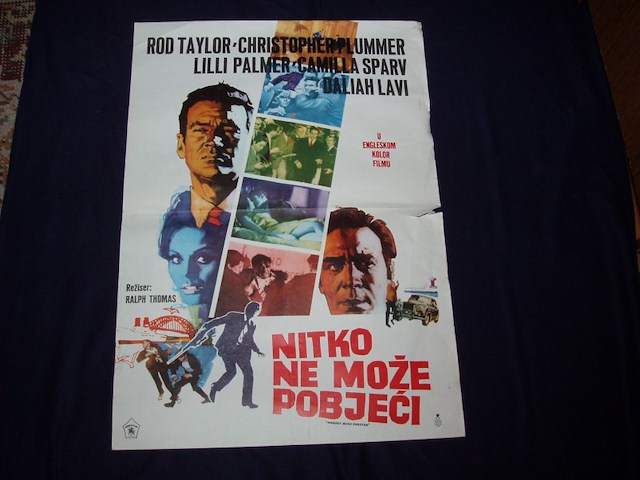 Nitko ne može pobjeći,filmski plakat