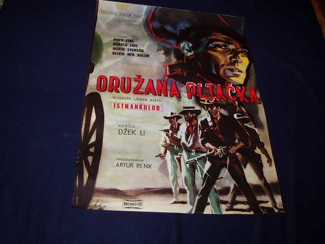 Oružana pljačka,filmski plakat