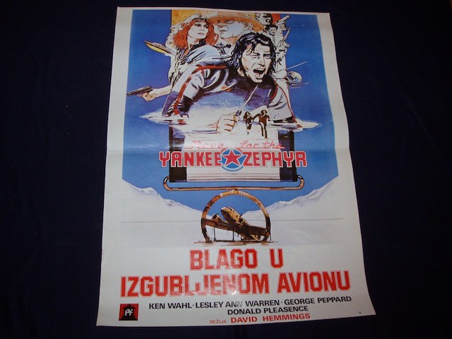 Blago u izgubljenom avionu,filmski plakat