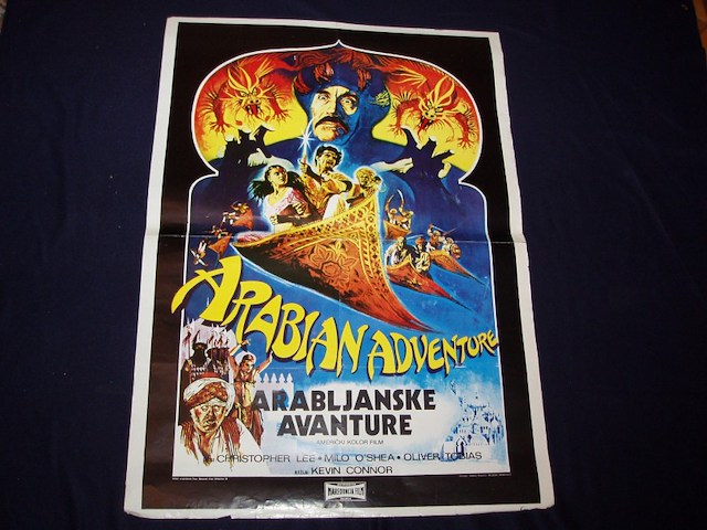 Arabljanske avanture,filmski plakat