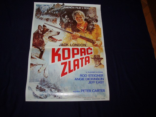 Kopač zlata,filmski plakat