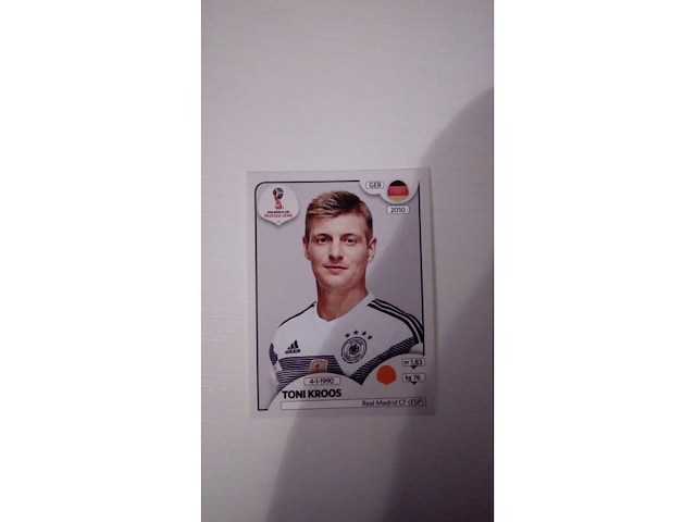 Panini FIFA 2018 Russia sličica broj 429