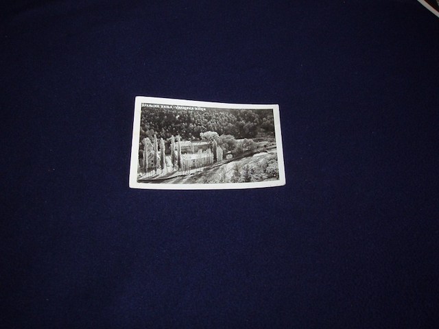 Vranjska Banja,cb razglednica,1935,putovala.