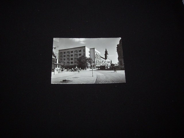 Sombor,cb razglednica,1961,putovala.