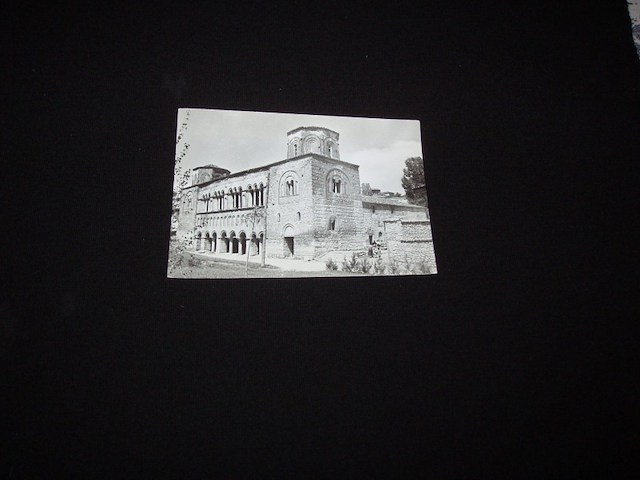 Crkva Svete Sofije Ohrid,cb razglednica,oko 1960.