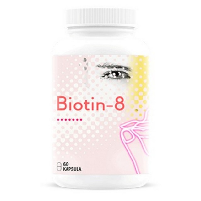 Biotin-8 mg 60 kapsula