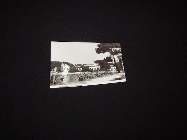 Mali Losinj,cb razglednica,1956,koristena.