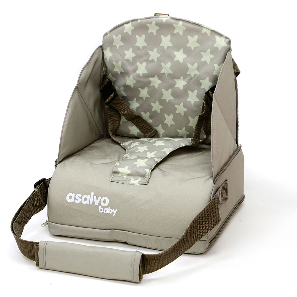 Asalvo stolica za hranjenje Go anywhere booster Star Beige 17666