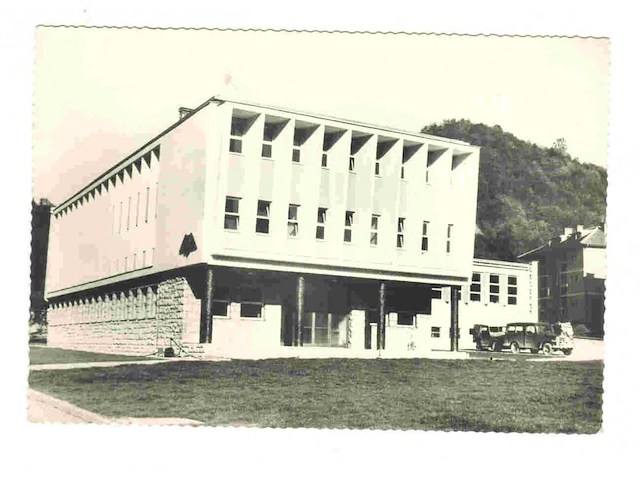 Majdanpek,cb razglednica,1961,cista.