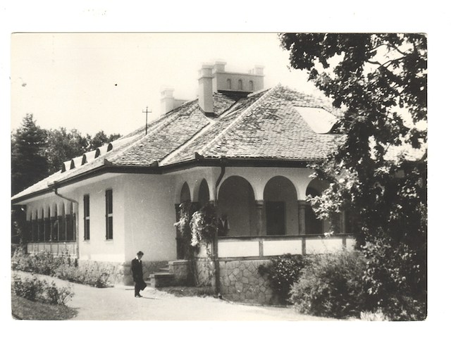 Oplenac,vila,cb razglednica,cista,oko 1960.