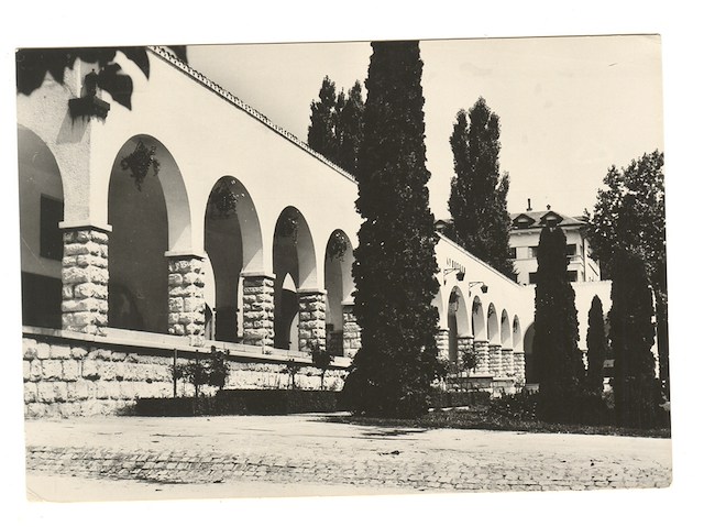 Arandjelovac,kupatilo,cb razglednica,1966,putovala.