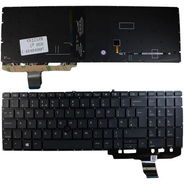 Tastatura za laptop HP Elitebook 850 G7 850 G8 855 G7 855 veliki enter backlight