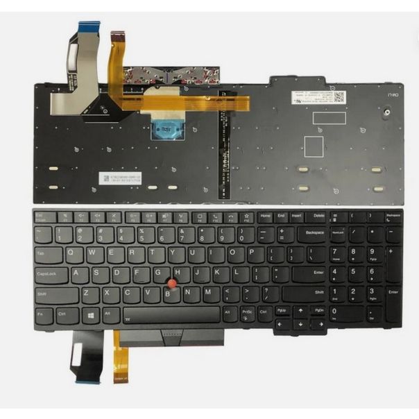 Tastatura za laptop Lenovo IBM ThinkPad T15 P15S sa gumbom i backlightom