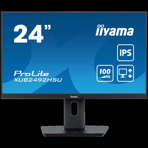 IIYAMA Monitor LED XUB2492HSU-B6 24” IPS FHD 100Hz 0.4ms HDMI DP