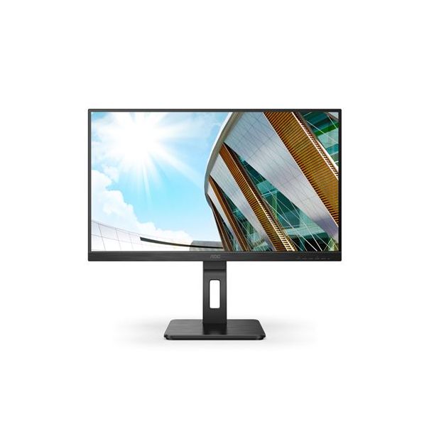 AOC Monitor 27 U27P2CA IPS 4K USB-C pivot swivel tilt