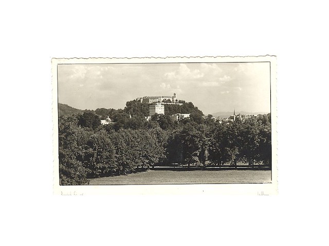 Ljubljana,Stari Grad,cb razglednica,1939.