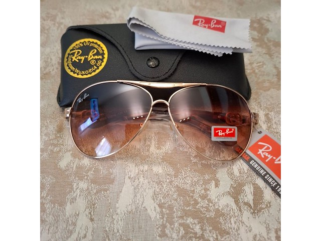 Ray Ban Aviator, Brown, Unisex, Nove