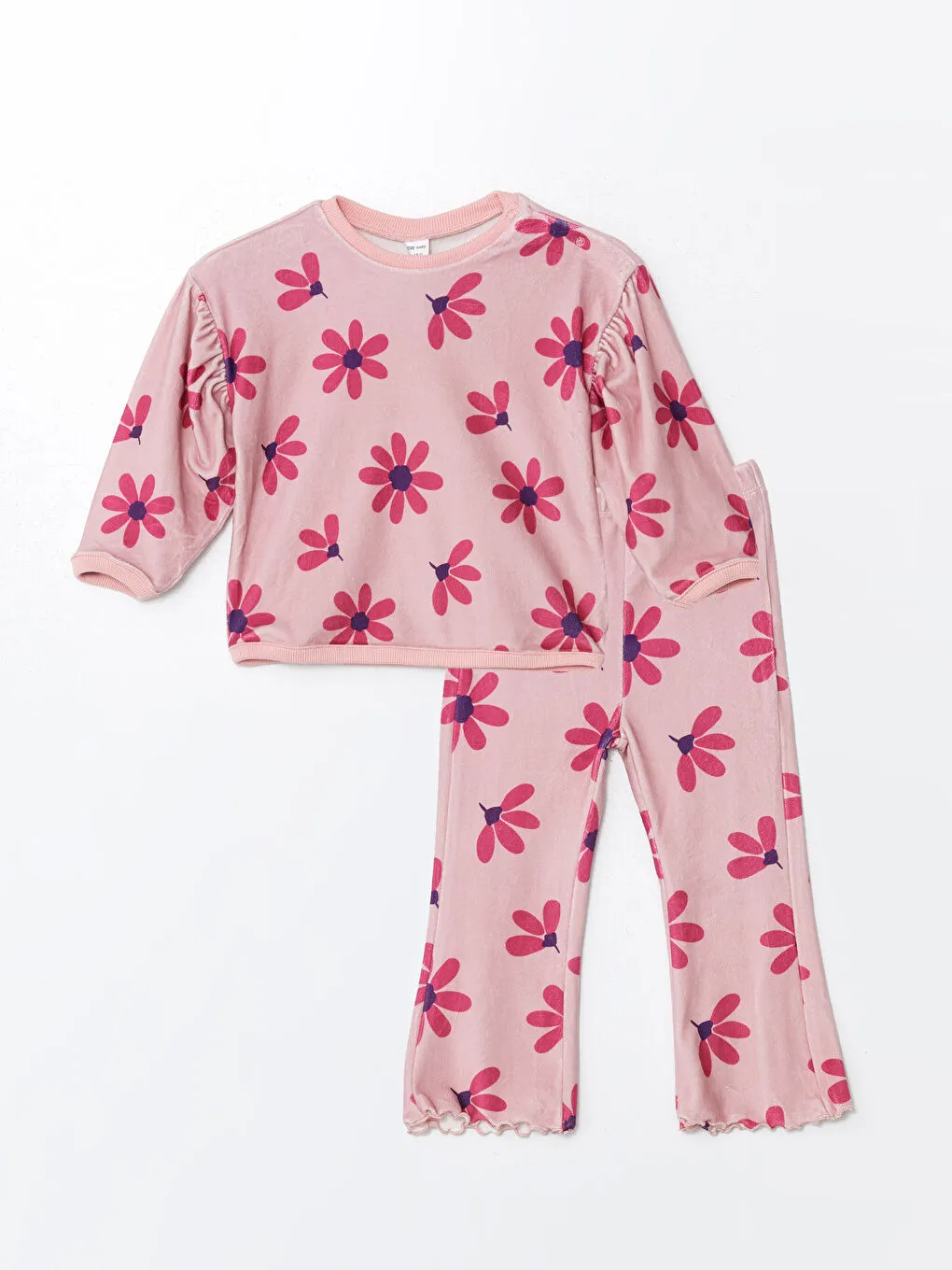 LC WAIKIKI ROZE ROZE Komplet Bebe Devojčice