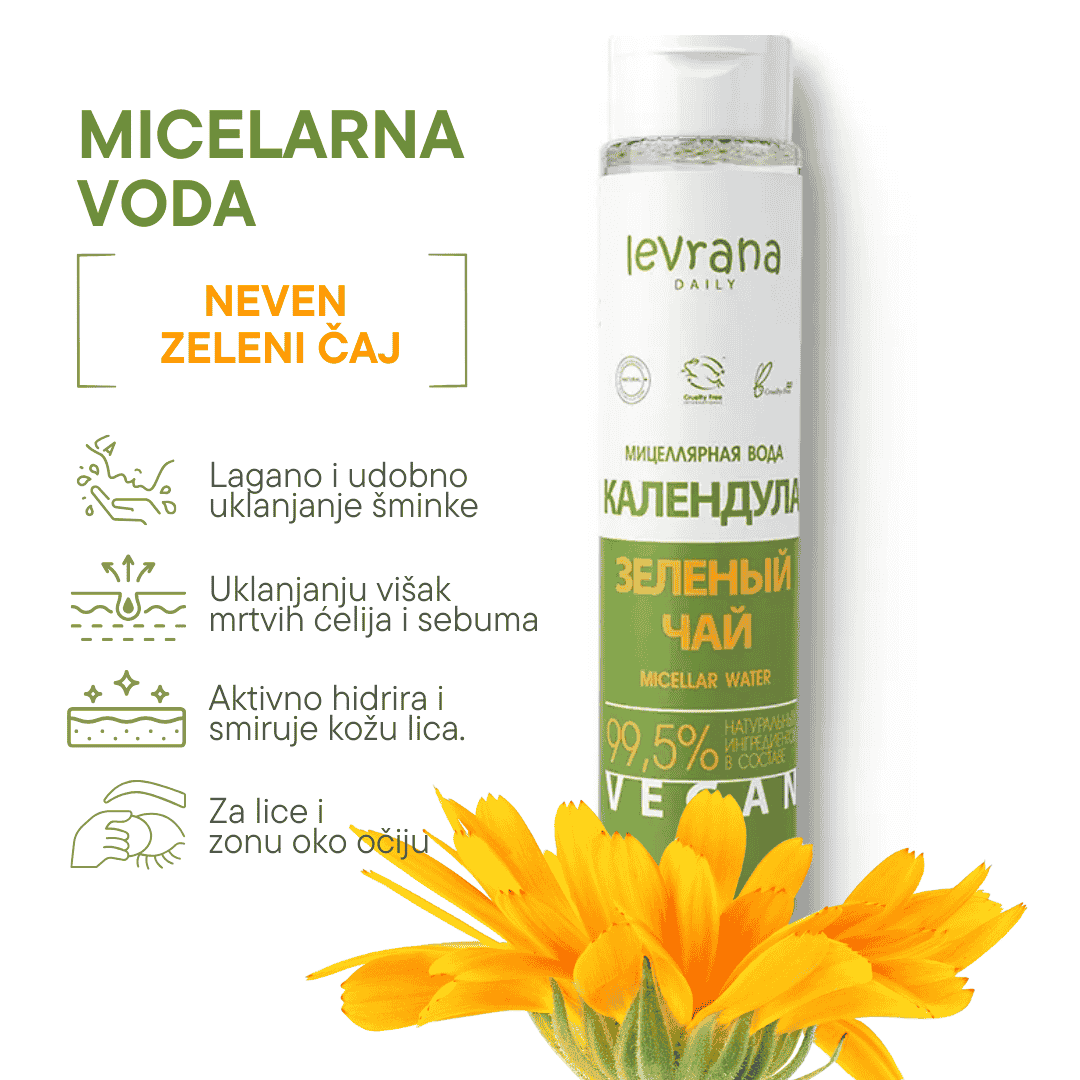 Micelarna voda Neven i zeleni čaj 350 ml