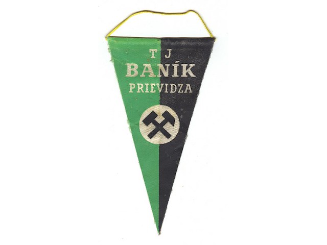 TJ Banjik Prievizda,platnena zastavica